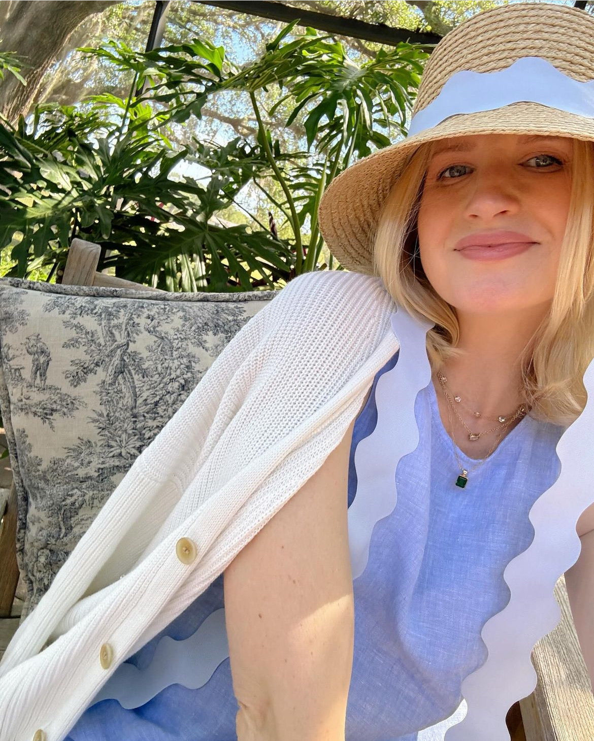 Harbor Hat, Blue (Adult) | Bits & Bows