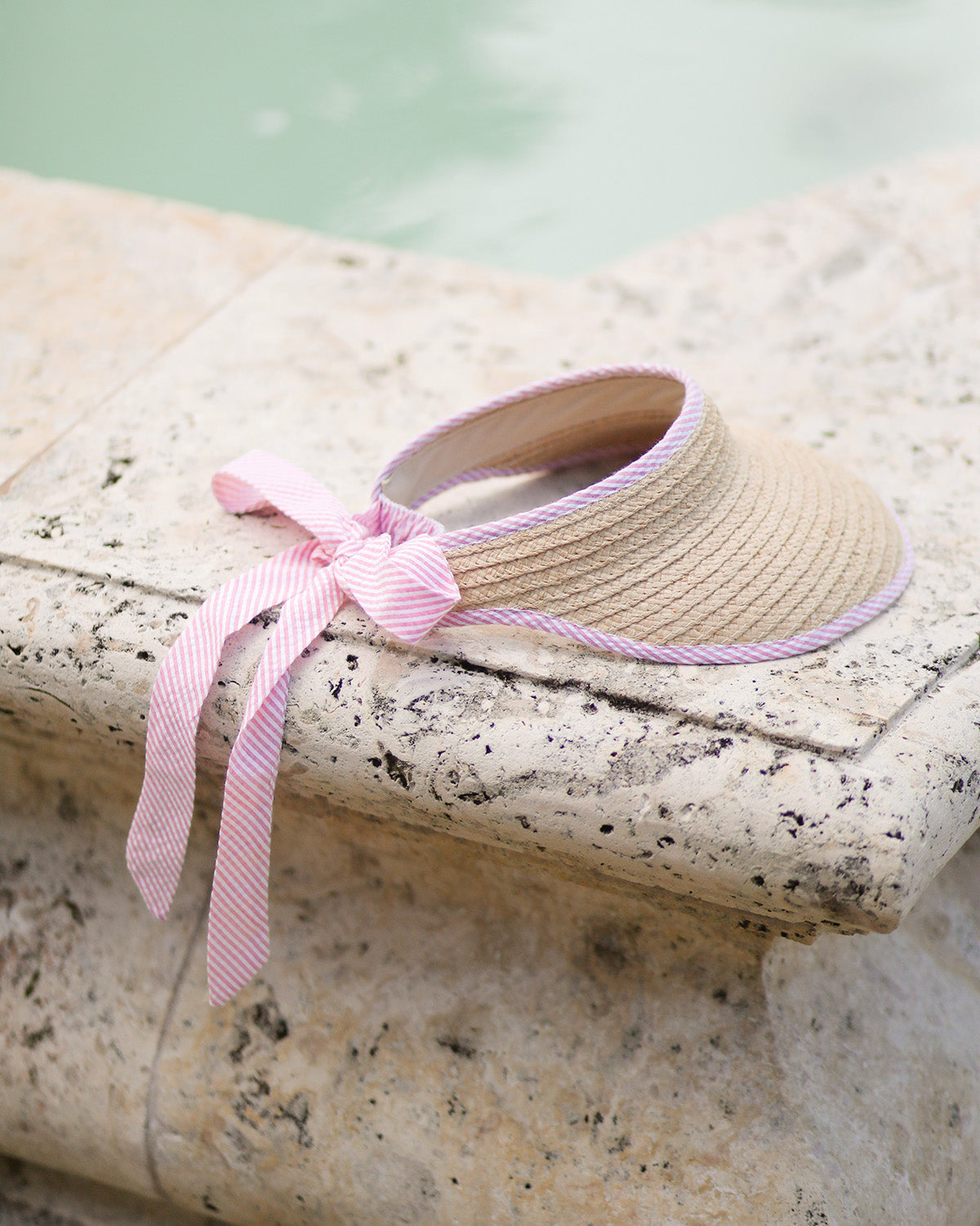 Sconset Straw Bow Visor for Adults – Bits & Bows