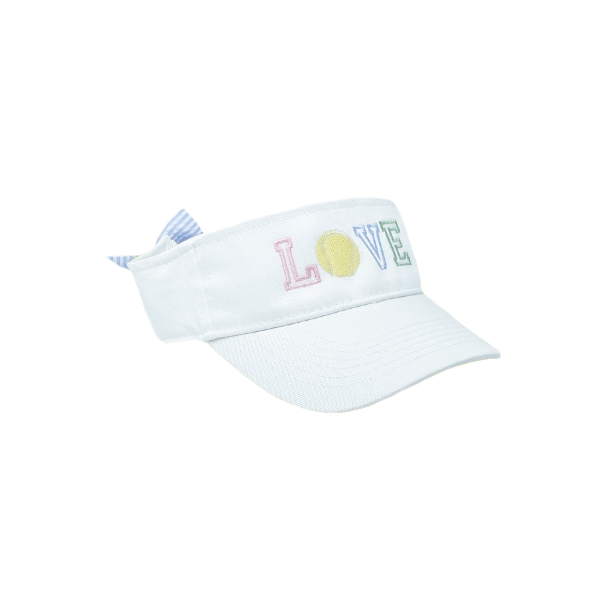 LOVE Bow Visor (Girls) | Bits & Bows