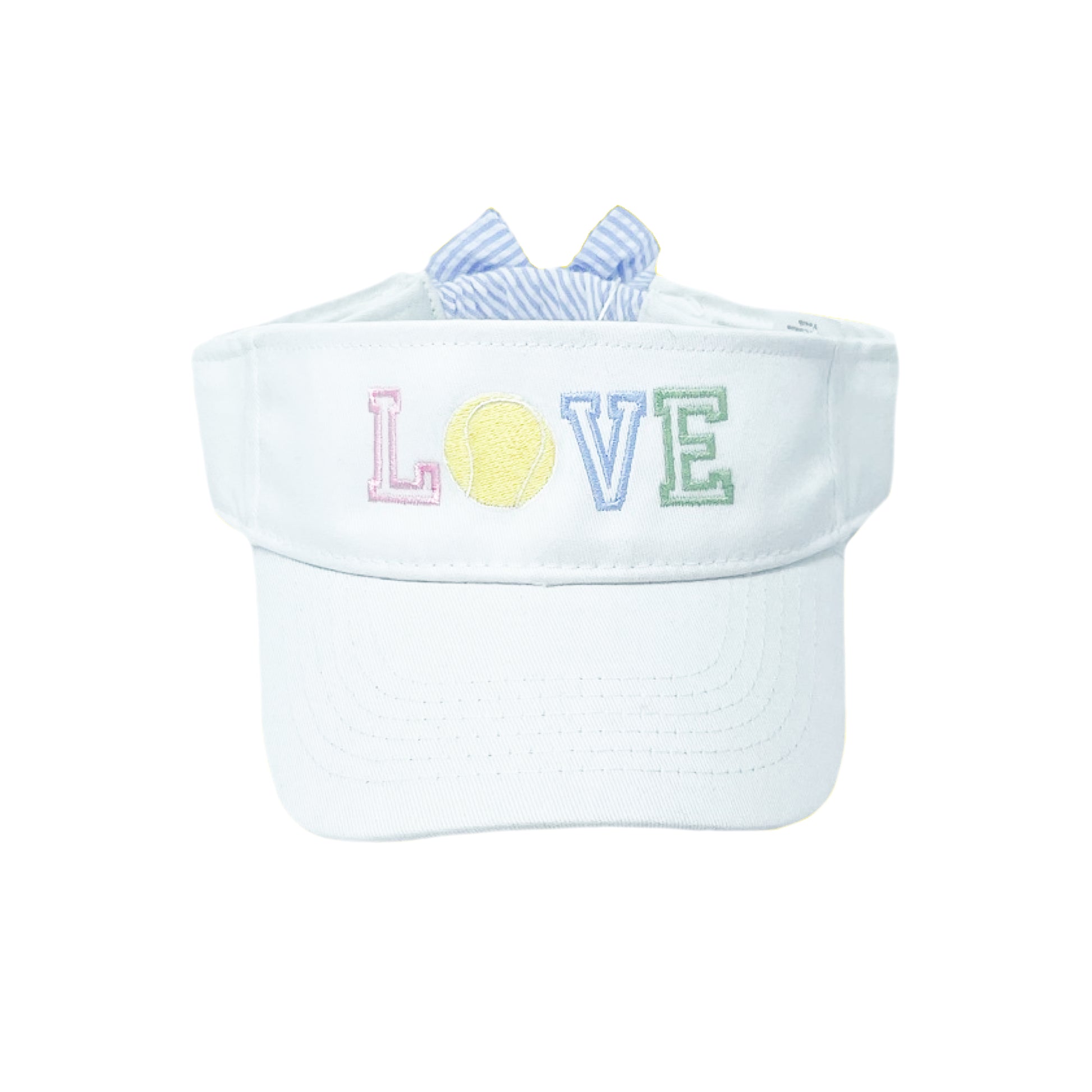LOVE Bow Visor (Girls) | Bits & Bows